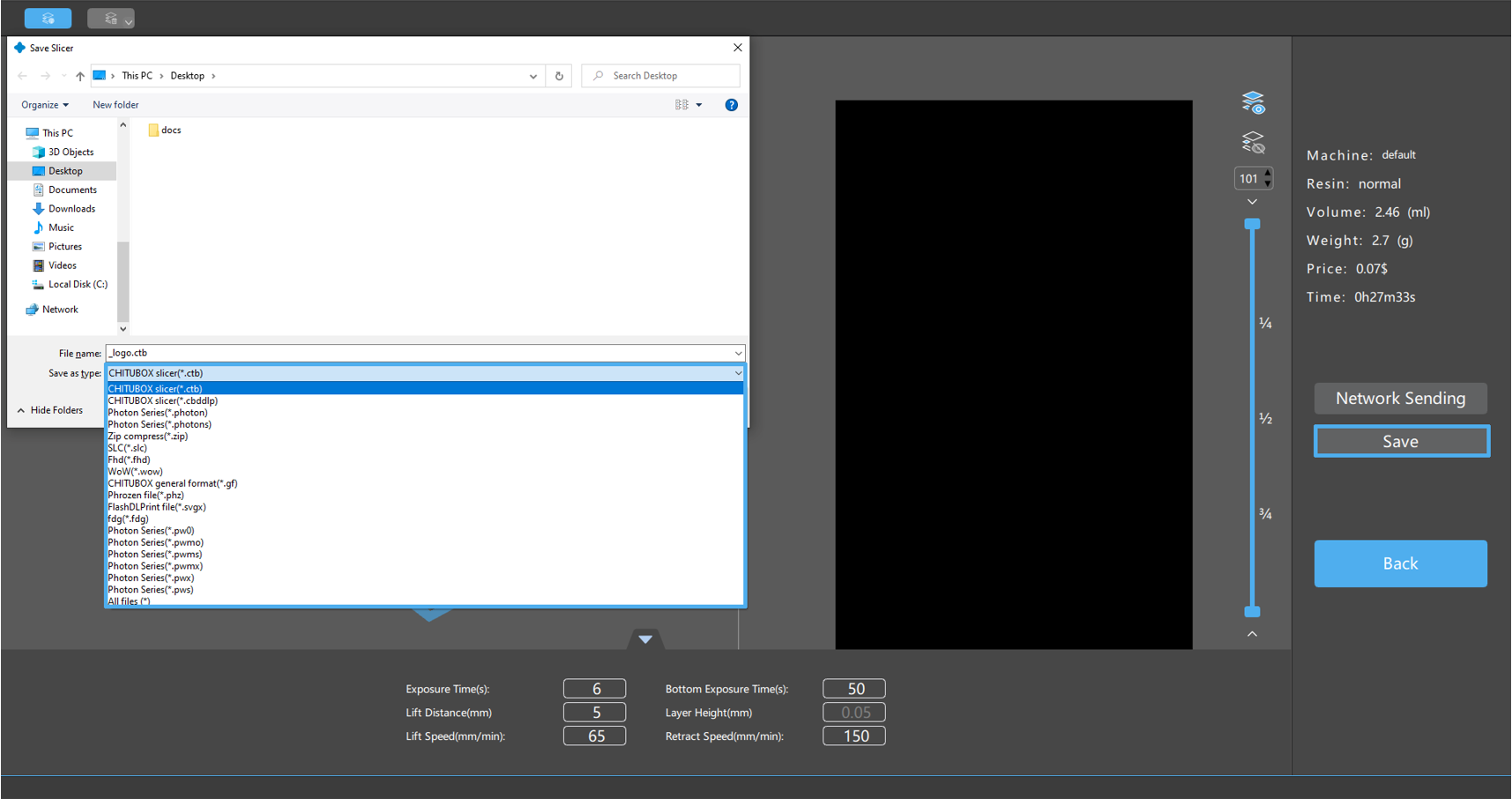 Slice Preview | CHITUBOX Docs